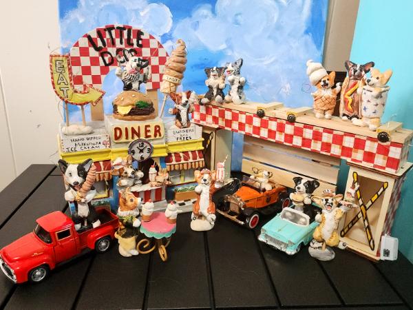 Art print with a chance to win Little Dog Diner - Vanessa Keys Art by ...