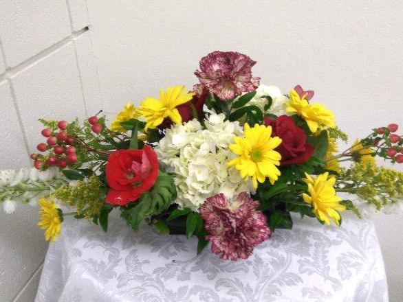 Oval Floral Arrangement